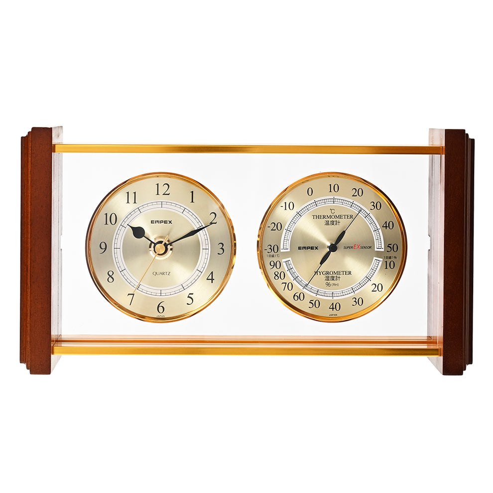 スーパーEX温・湿度・時計 EX-742 – EMPEX / エンペックス気象計