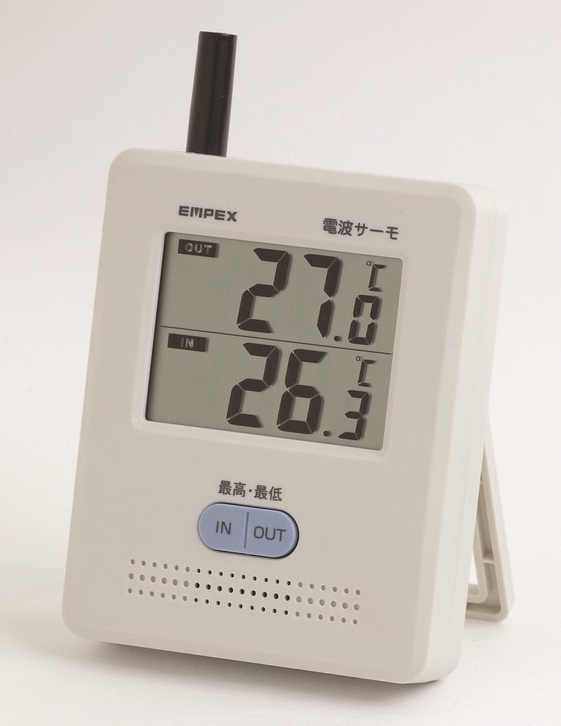 【販売終了】電波サーモ（デジタル電波温度計） TD-8202 – EMPEX / エンペックス気象計