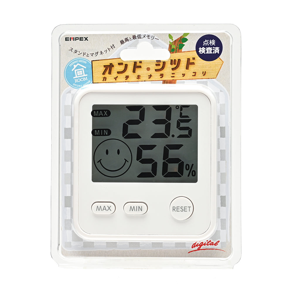 おうちルーム デジタルmidi温湿度計 TD-8411 / TD-8414 / TD-8415 / TD-8416 – EMPEX / エンペックス気象計
