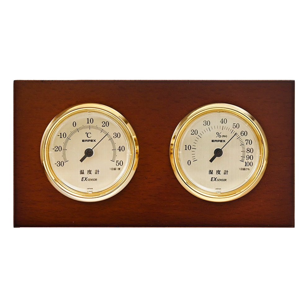 ウッディEX温度・湿度計 TM-758 – EMPEX / エンペックス気象計