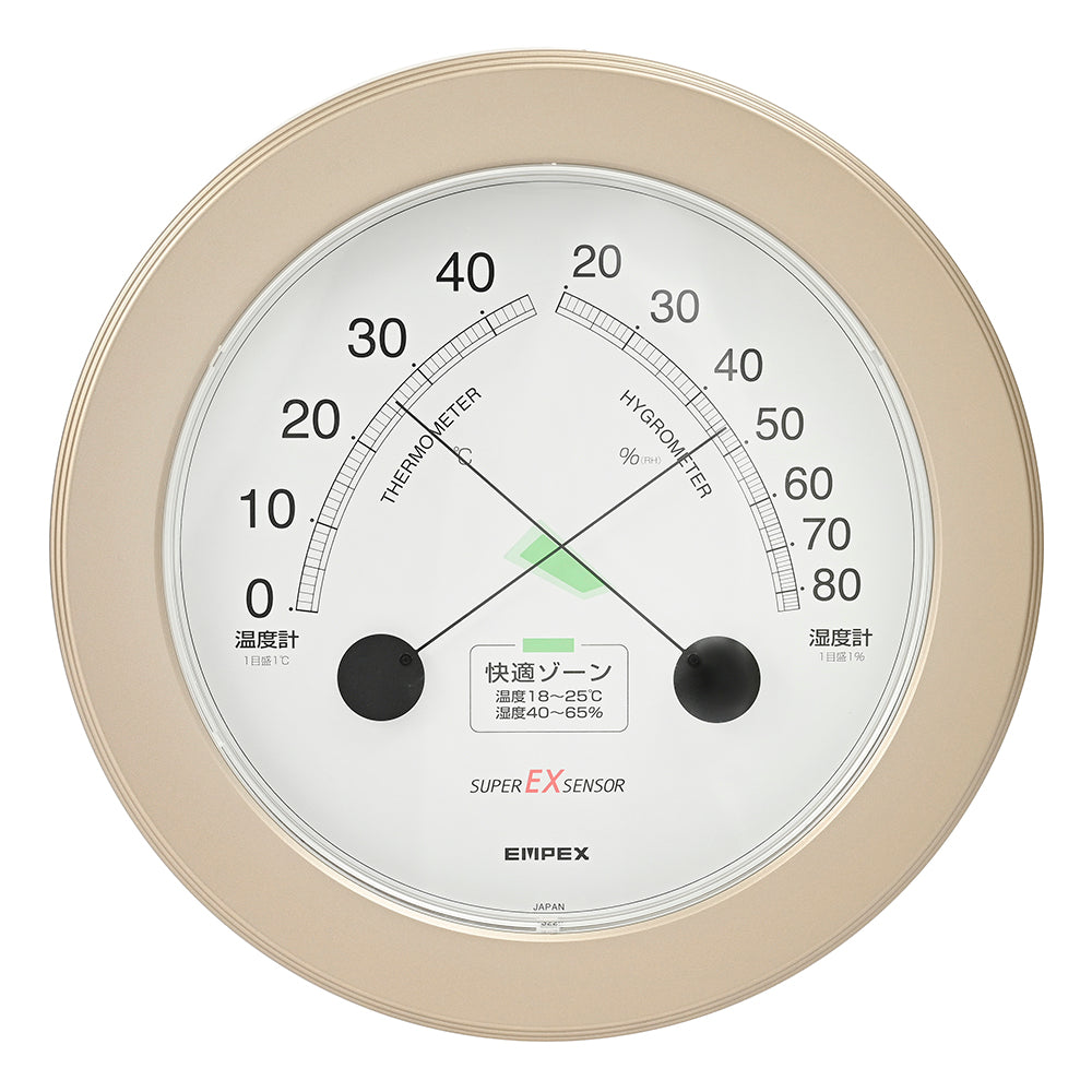 スーパーEX高品質温・湿度計 EX-2738 – EMPEX / エンペックス気象計