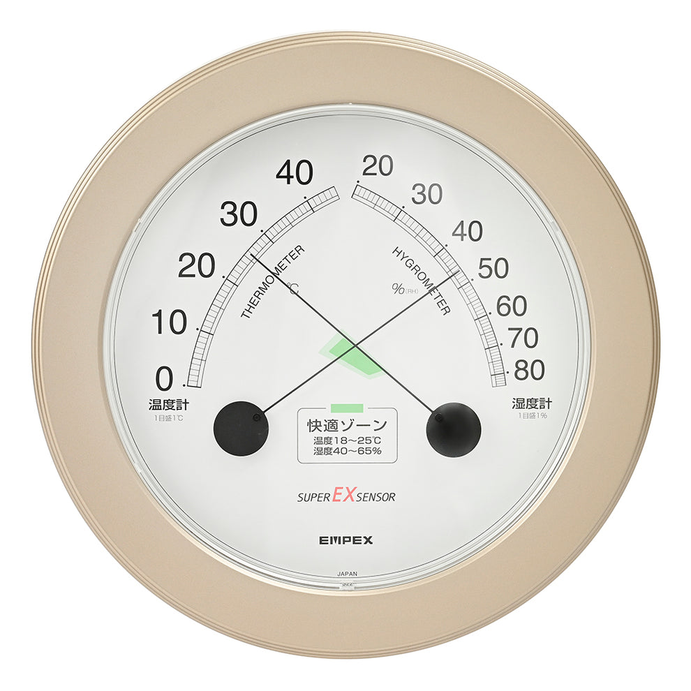 スーパーEX高品質温・湿度計 EX-2738 – EMPEX / エンペックス気象計