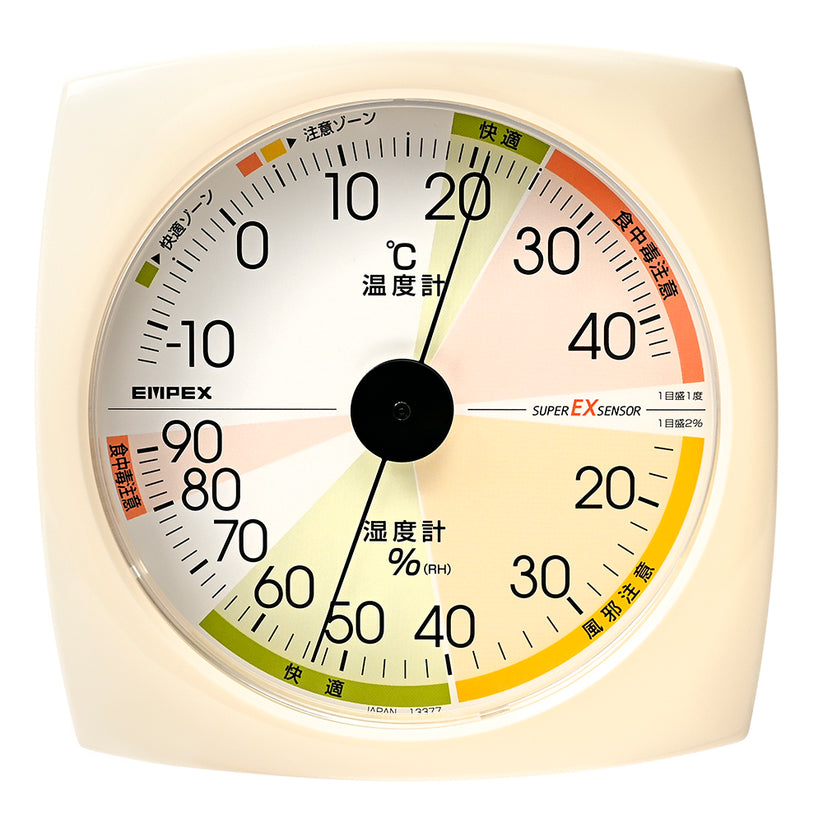 高精度UD温・湿度計 EX-2811 – EMPEX / エンペックス気象計