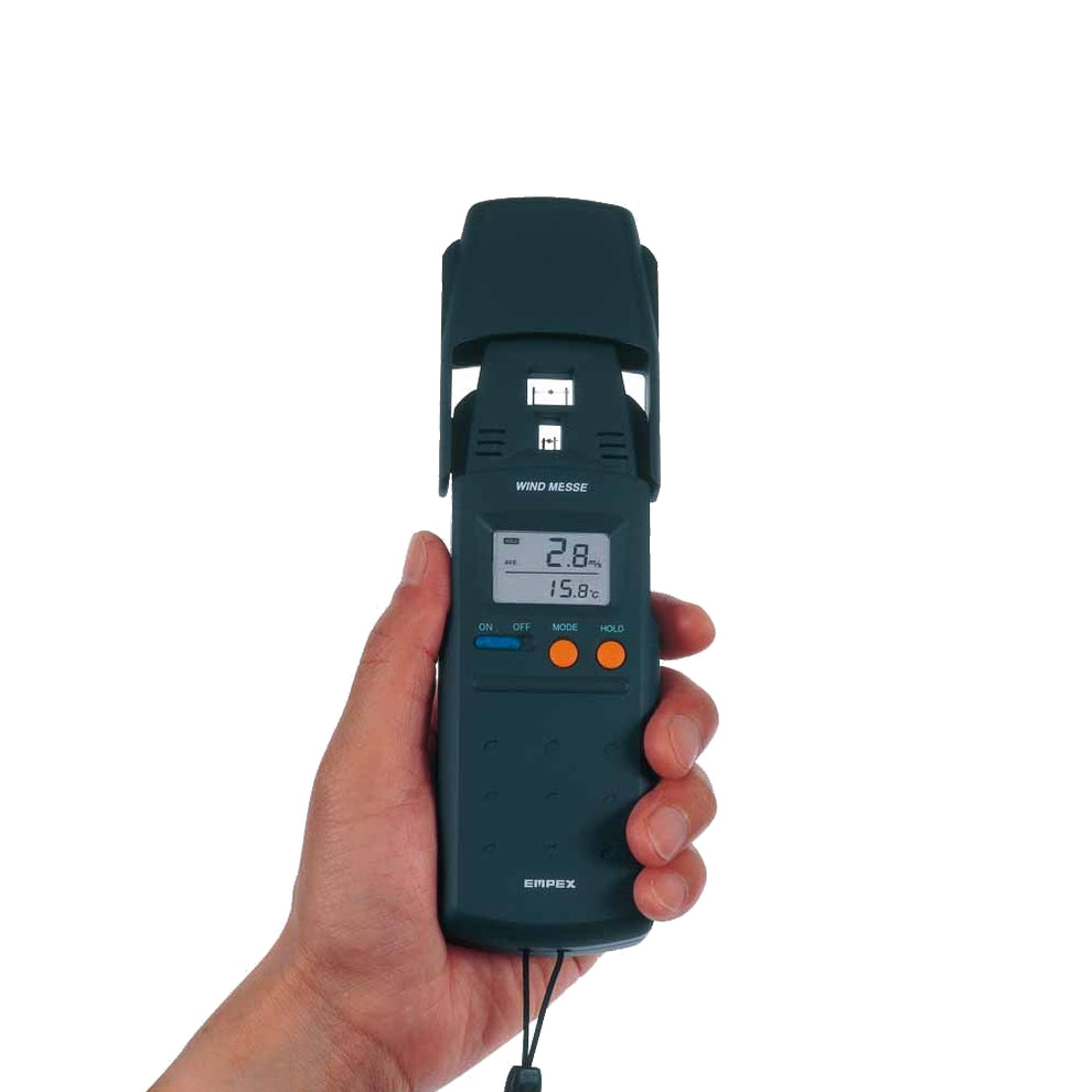 ＜デジタル電子風速計＞ウインド・メッセ（ソフトケース付） FG-561 – EMPEX / エンペックス気象計