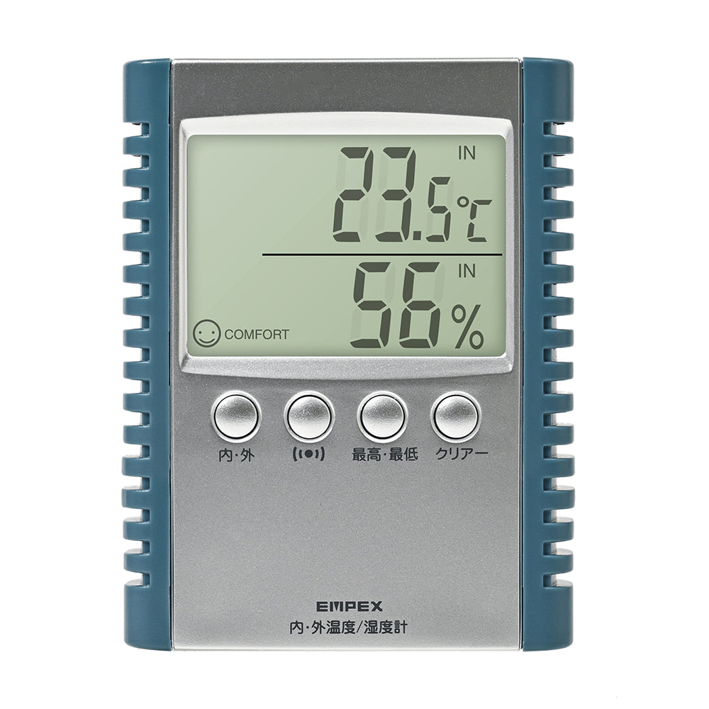 デジコンフォⅡ（デジタル湿度計／内・外温度計）TD-8172 – EMPEX / エンペックス気象計