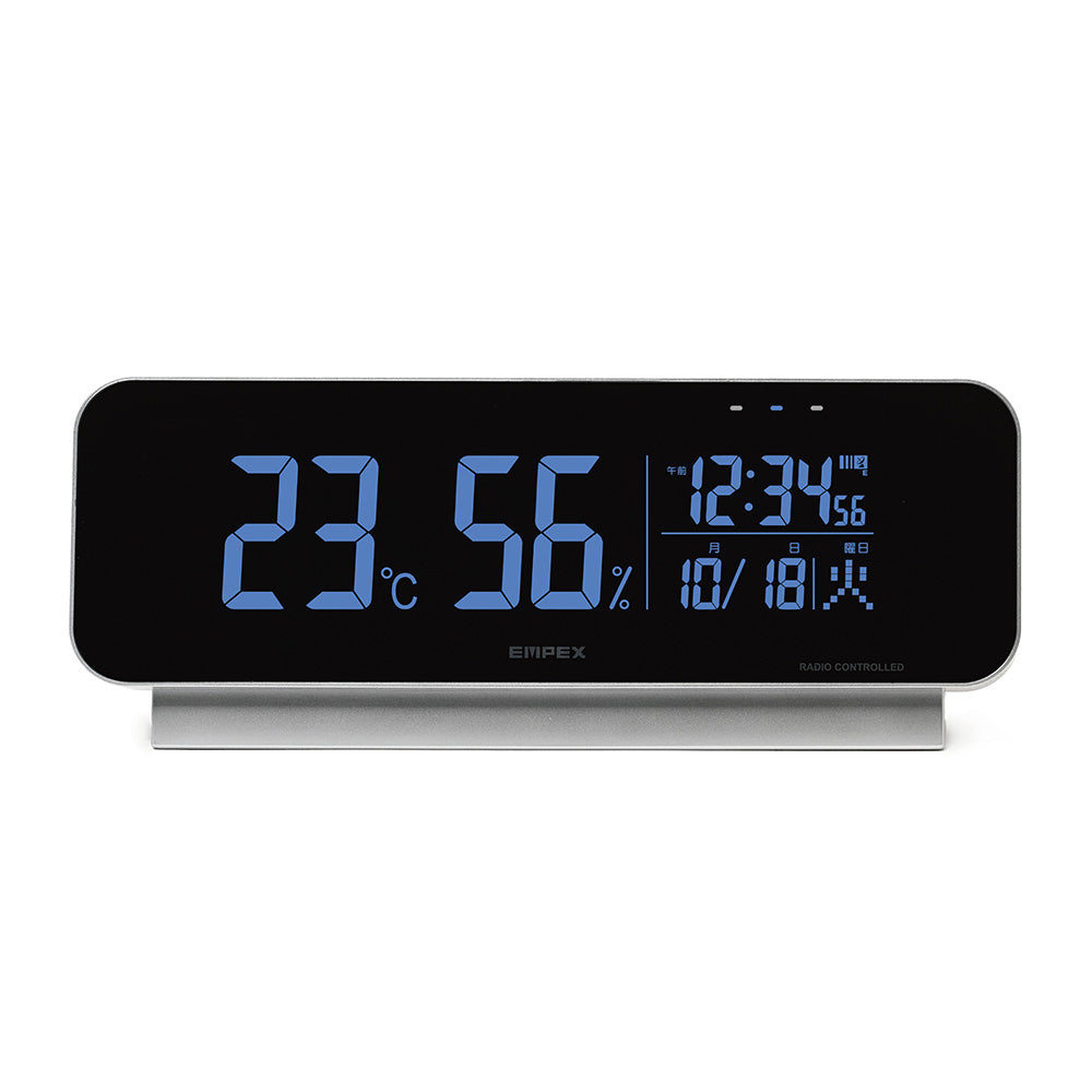 電波時計付きデジタル温湿度計 TD-8262 – EMPEX / エンペックス気象計