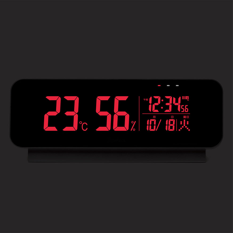 電波時計付きデジタル温湿度計 TD-8262 – EMPEX / エンペックス気象計