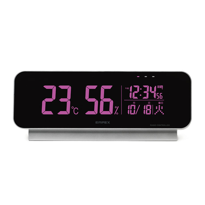 電波時計付きデジタル温湿度計 TD-8262 – EMPEX / エンペックス気象計